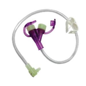 Right Angle Dual Enfit® Y-port Feed Set Micro G-jet® 24 Inch, Sterile ...