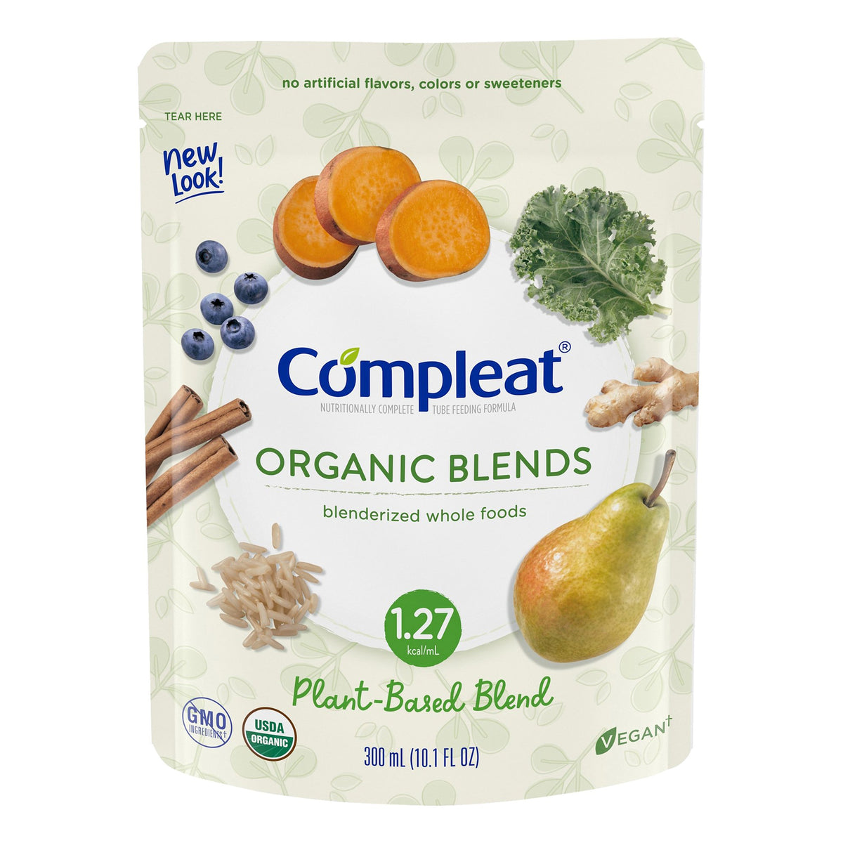 Oral Supplement Compleat® Organic Blends Plant Blend Flavor Liquid 10 ...