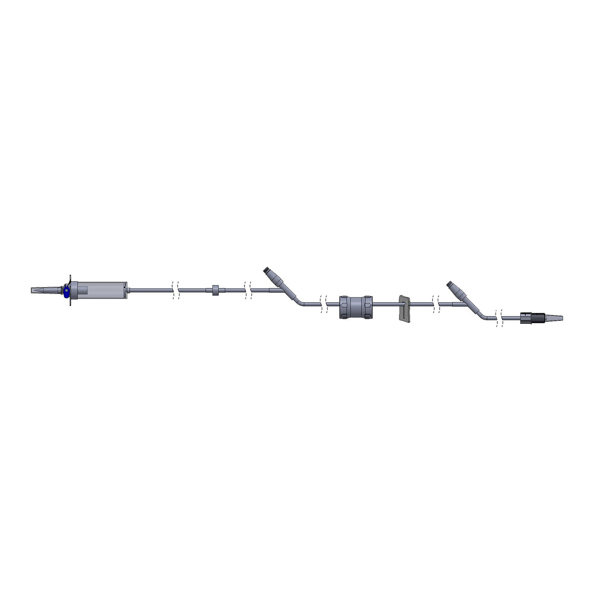 Primary Iv Administration Set Truecare™ Gravity 2 Ports 10 Drops / Ml ...