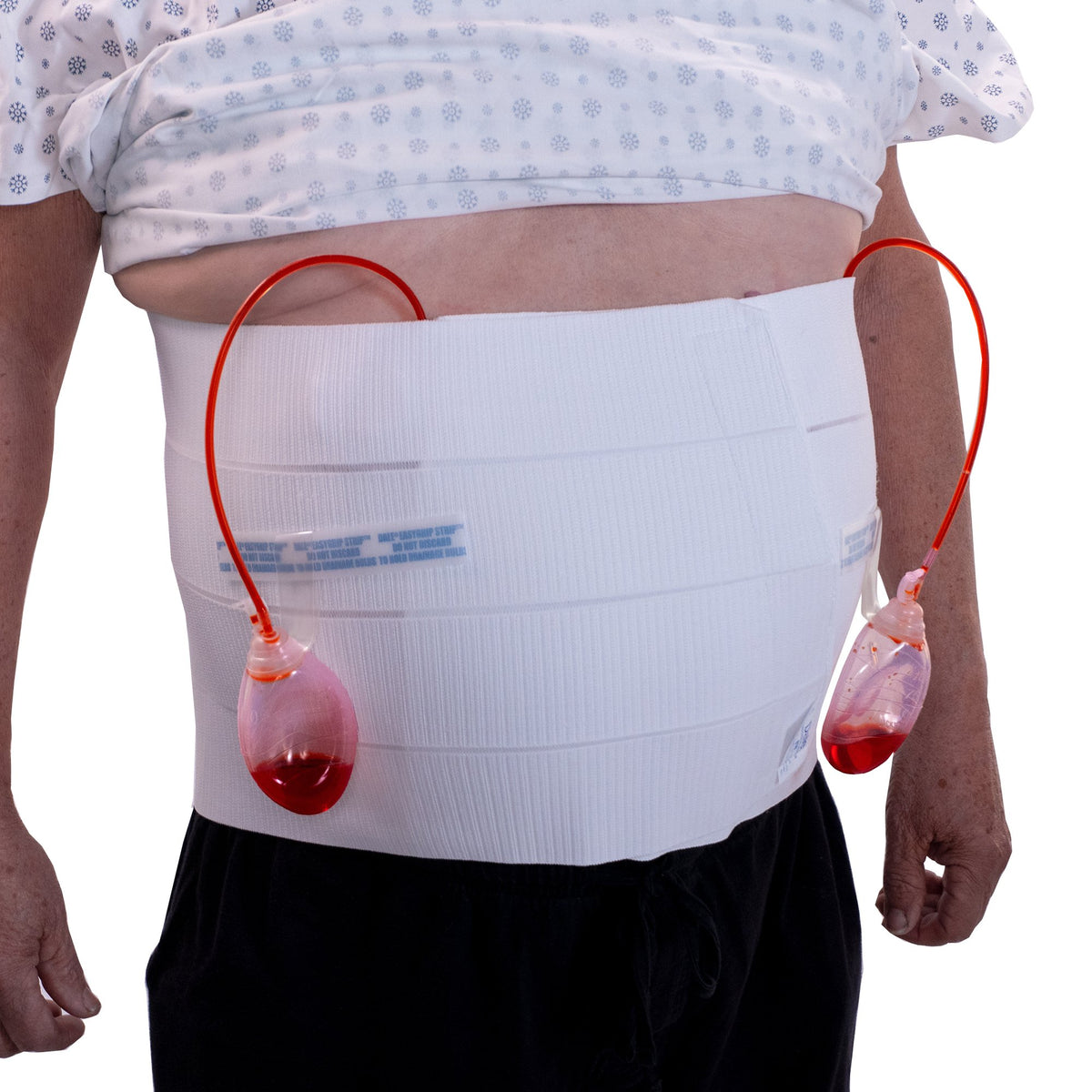 Abdominal Binder Dale® 2x-large Hook And Loop Closure 60 To 75 Inch Wa ...