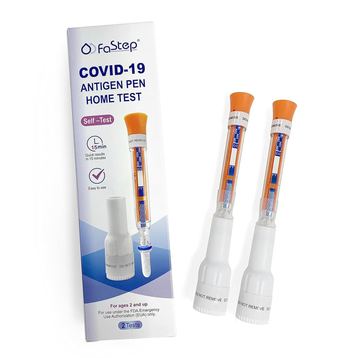 Respiratory Test Kit Fastep® Covid-19 Antigen Pen Test 1 Test Per Kit ...