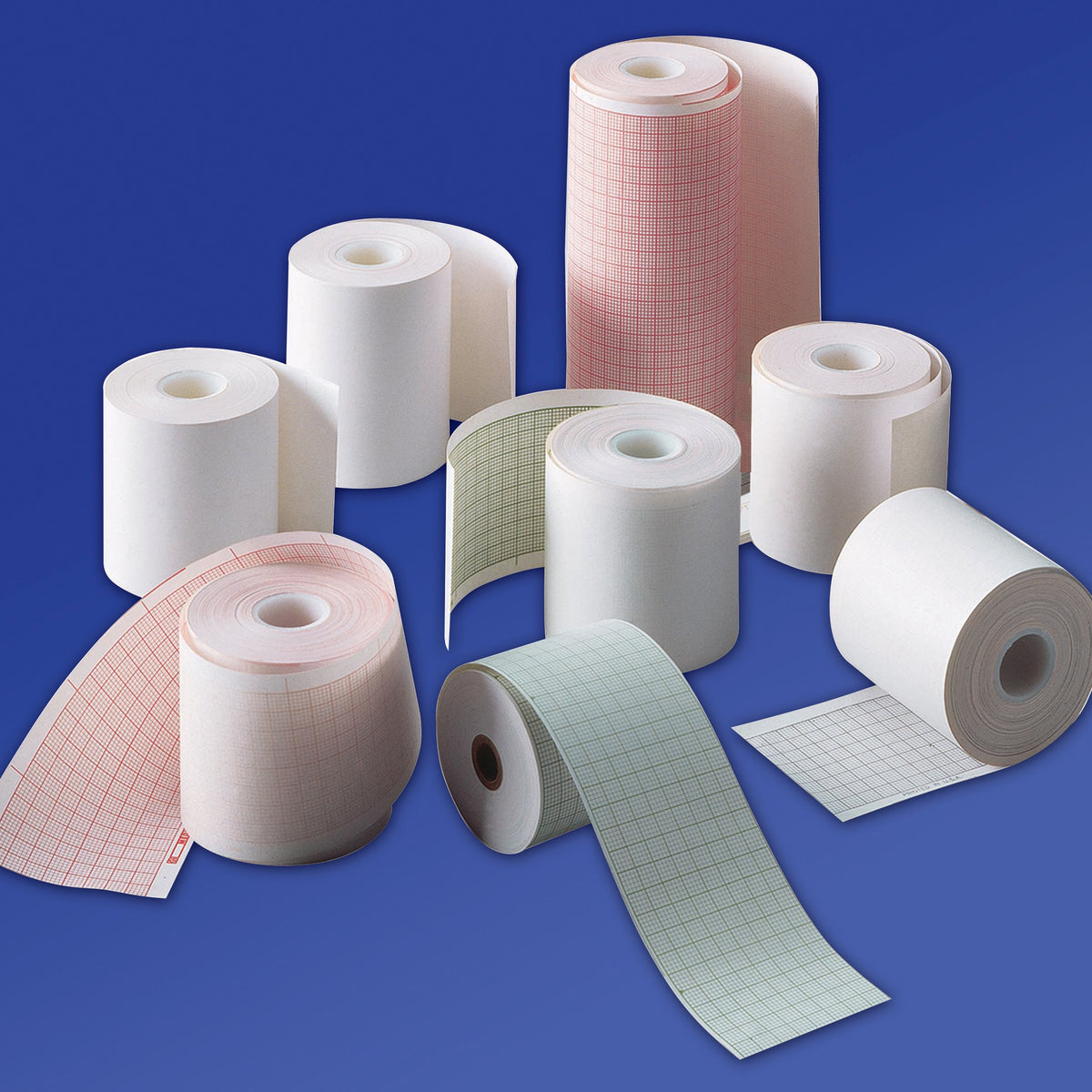Recording Chart Paper Medi-trace® Z-fold Red Grid – BeHope