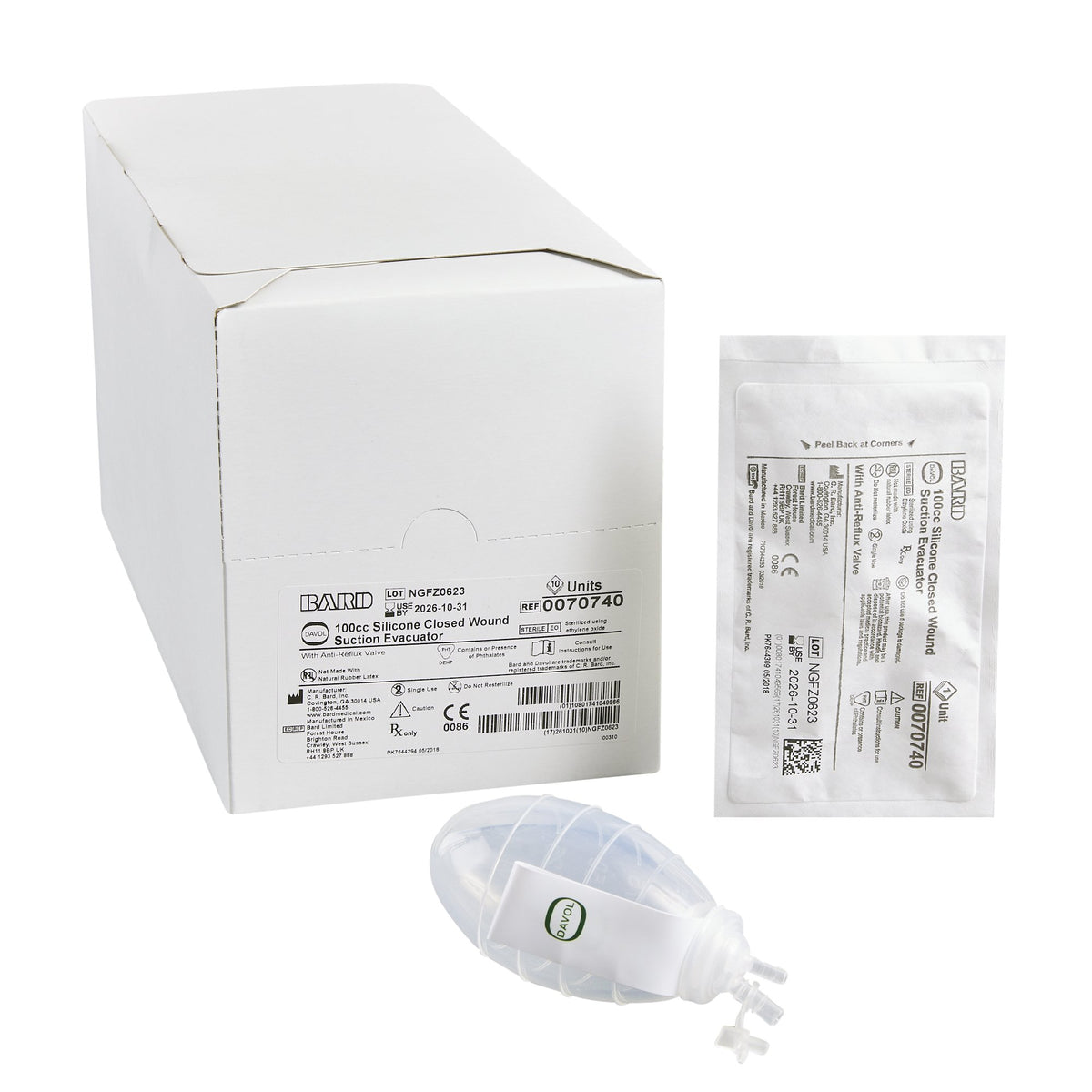 Bulb Evacuator Drainage Reliavac® 100 Ml – BeHope