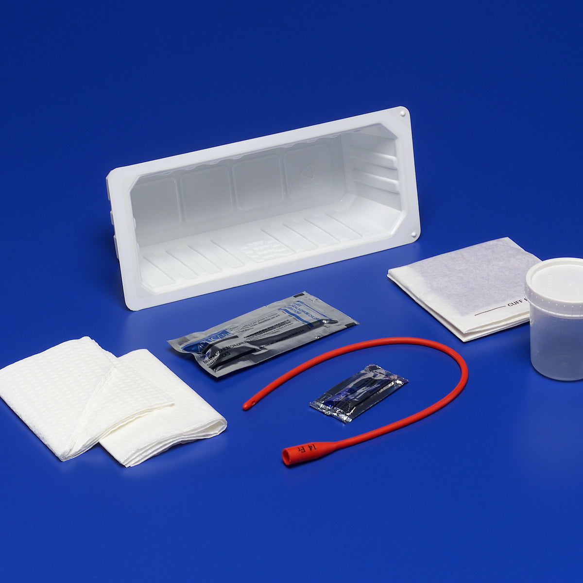 Intermittent Catheter Tray Kenguard™ Urethral 14 Fr. Without Balloon V ...