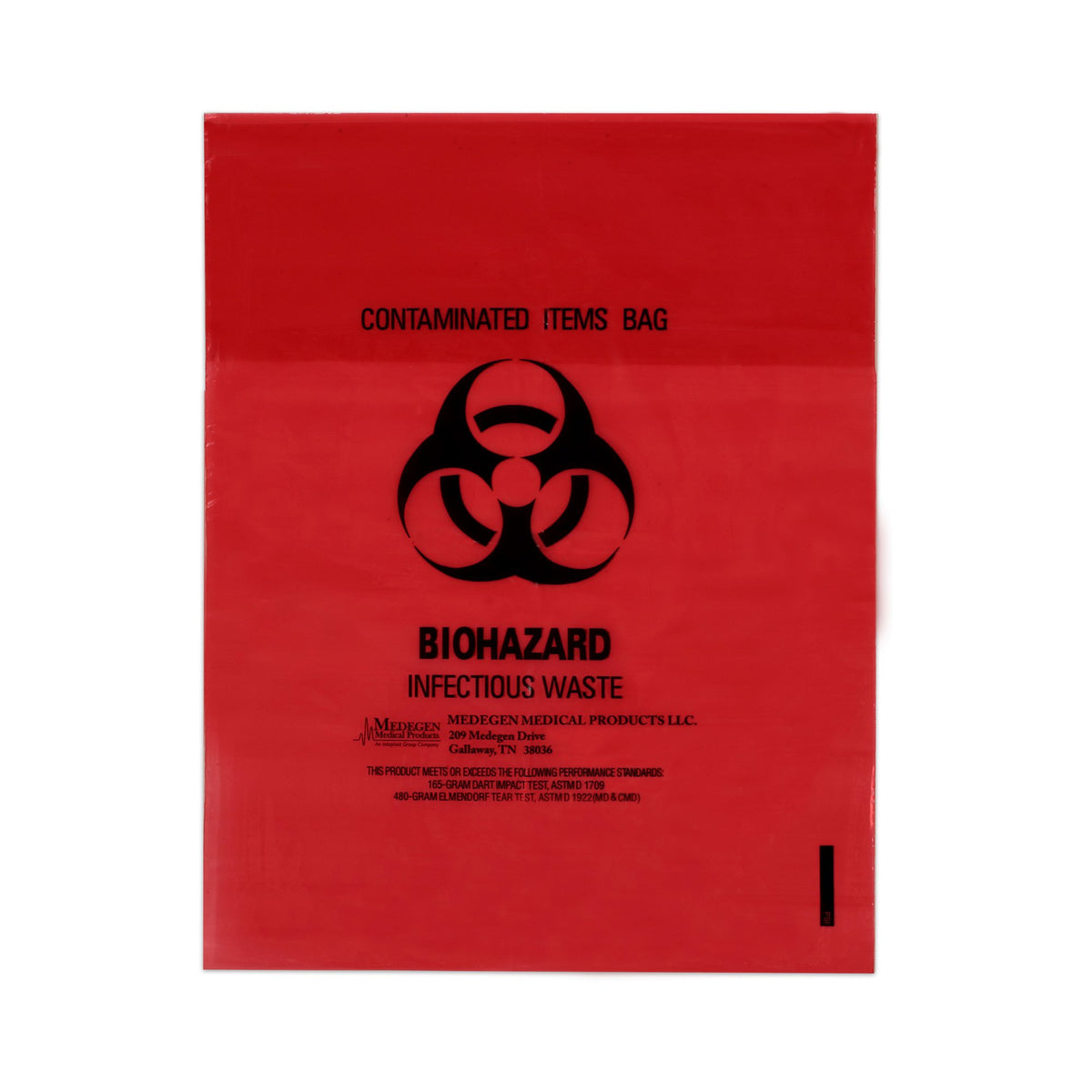 Biohazard Waste Bag Biohazard Symbol / Biohazardous Waste / Infectious ...