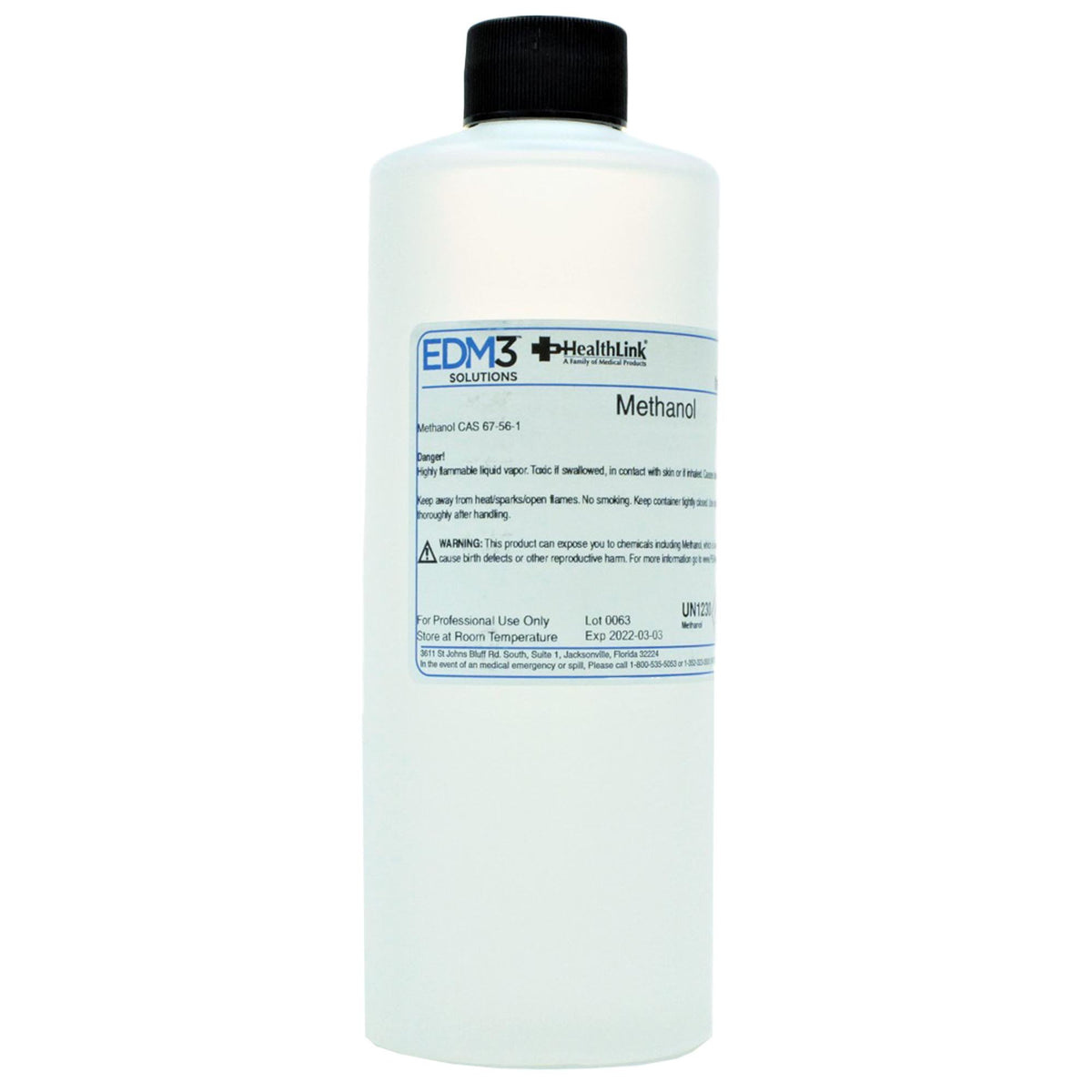 Chemistry Reagent Methanol Acs Grade 100% 16 Oz. – BeHope