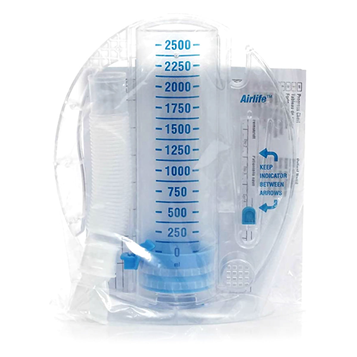 Volumetric Incentive Spirometer Airlife® Adult 2500 Ml – BeHope