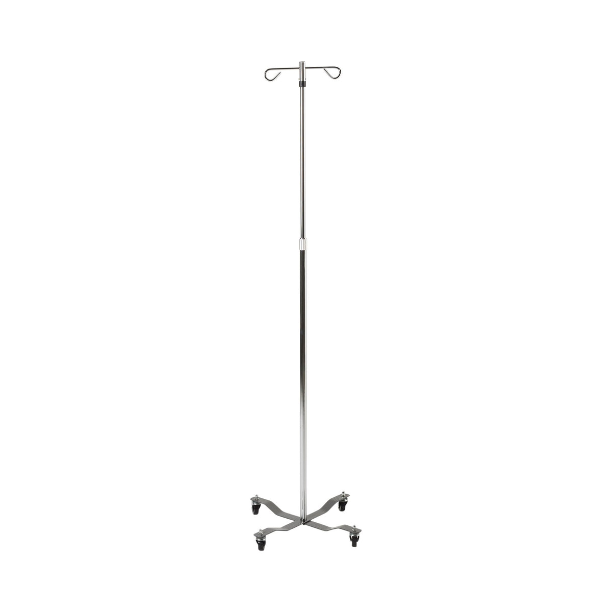 Iv Stand 2 Hooks 4 Legs With Casters – BeHope