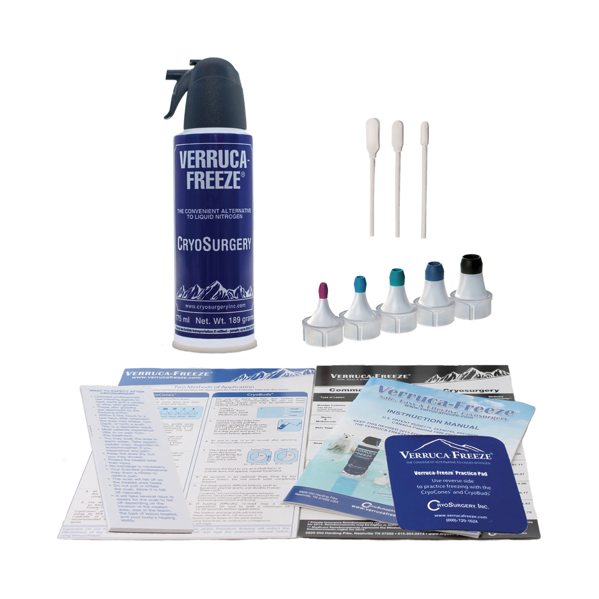 Cryosurgery Kit Verruca-freeze® 30 Buds / 5 Cones – BeHope