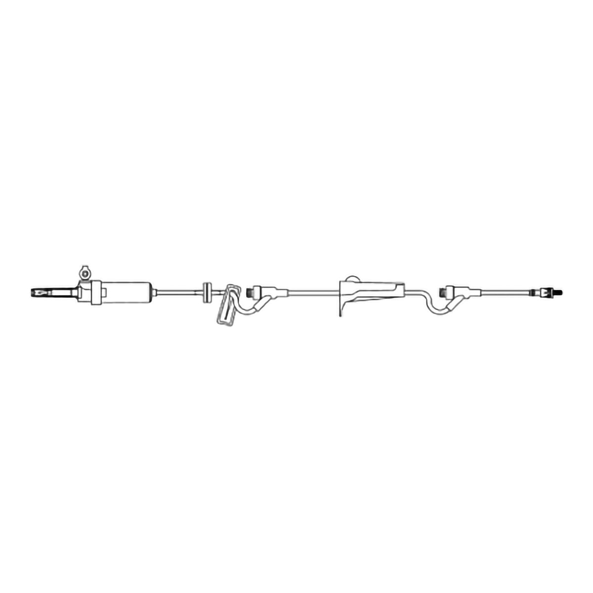 Primary IV Administration Set Amsafe® Gravity System Reliable Fluid De ...
