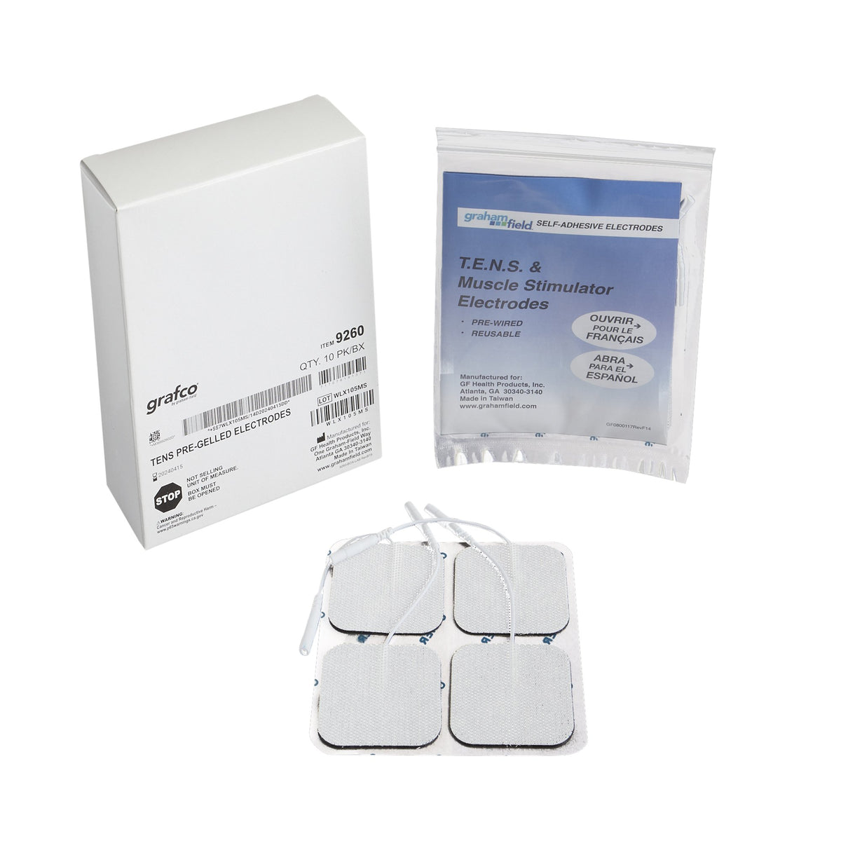 Electrotherapy Electrode For Grafco Tens And Ems Units – BeHope