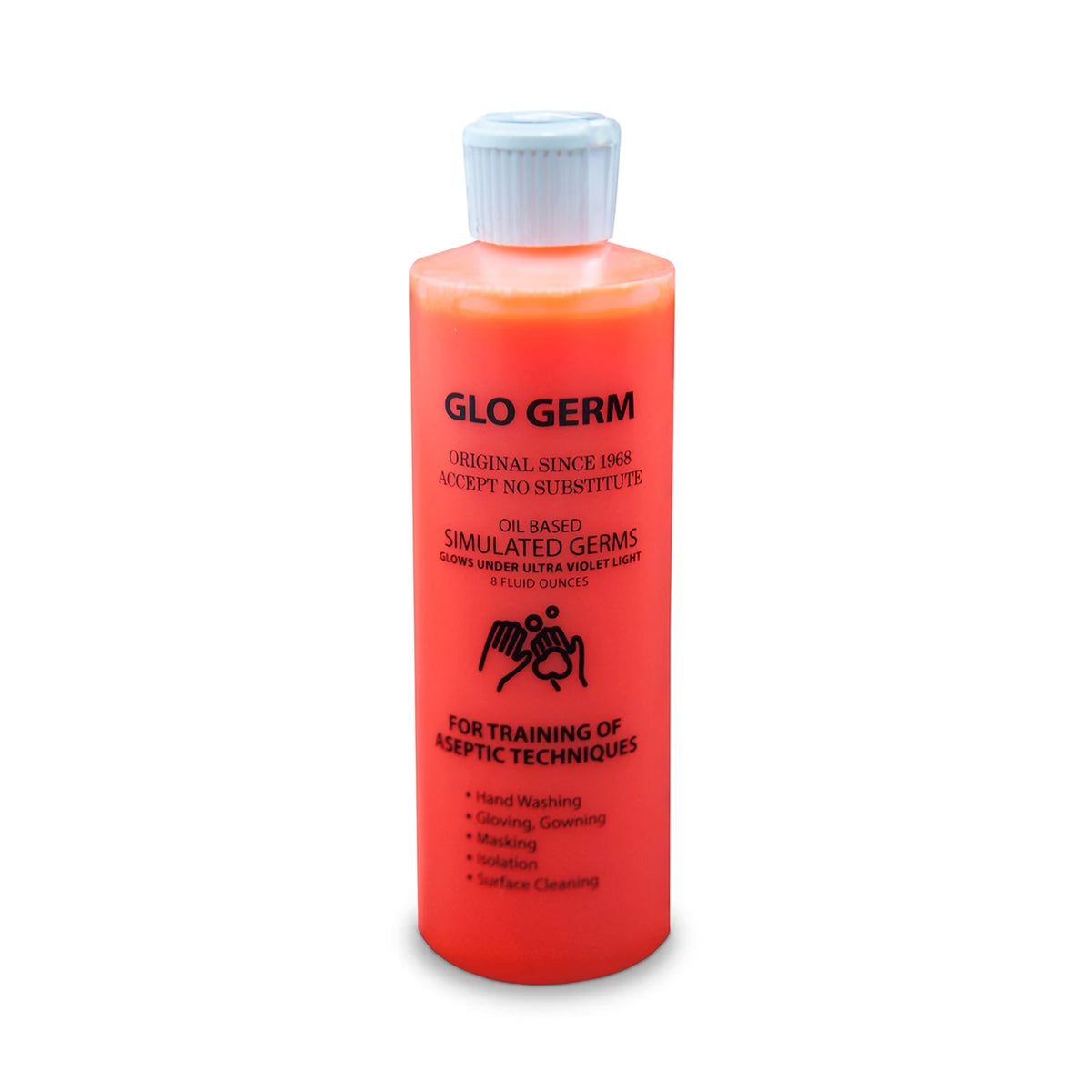 Germ Simulator Glo Germ™ 8 Oz. Bottle Glo Germ Orange Powder / Mineral ...