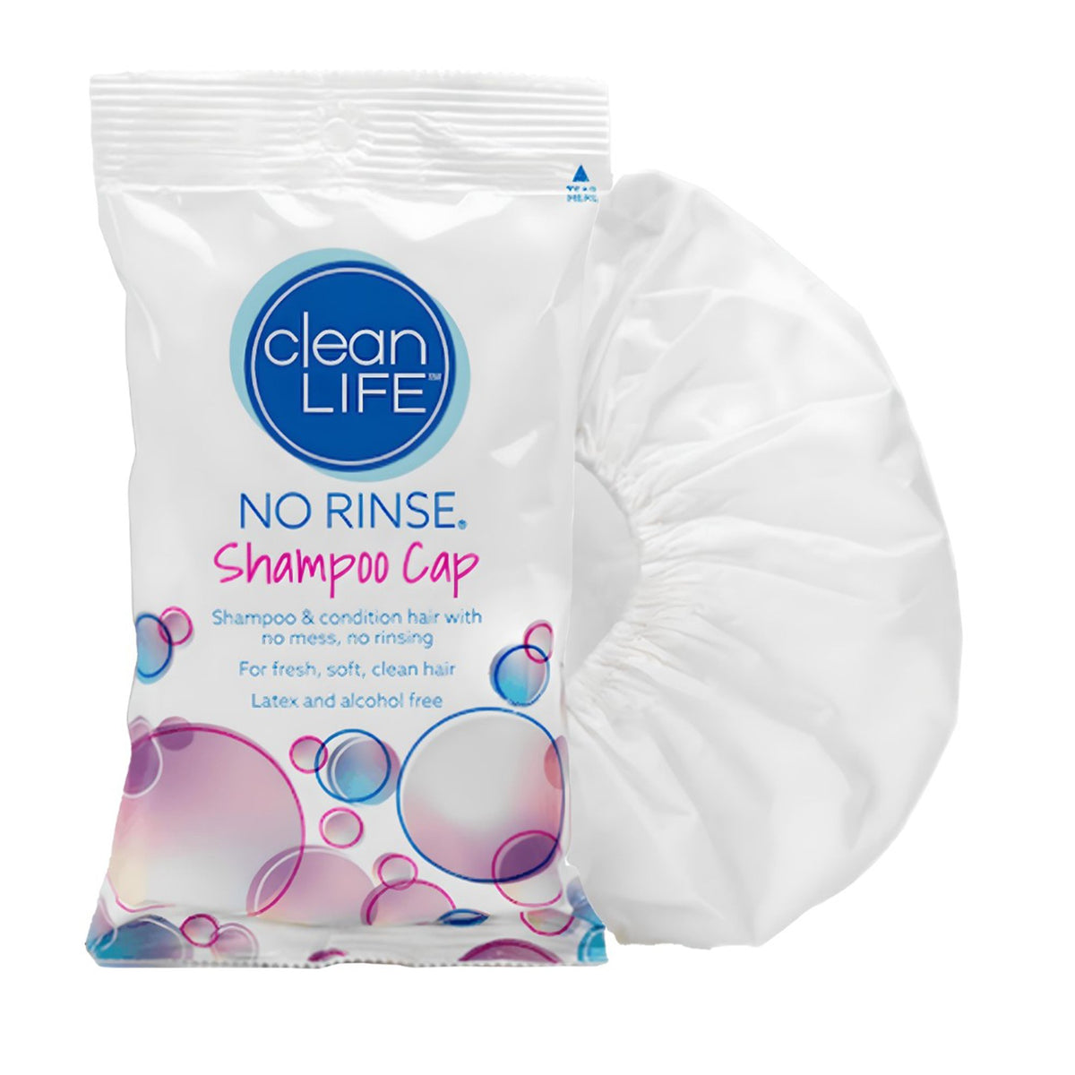 Shampoo Cap No Rinse® 1 Per Pack Individual Packet Scented – BeHope