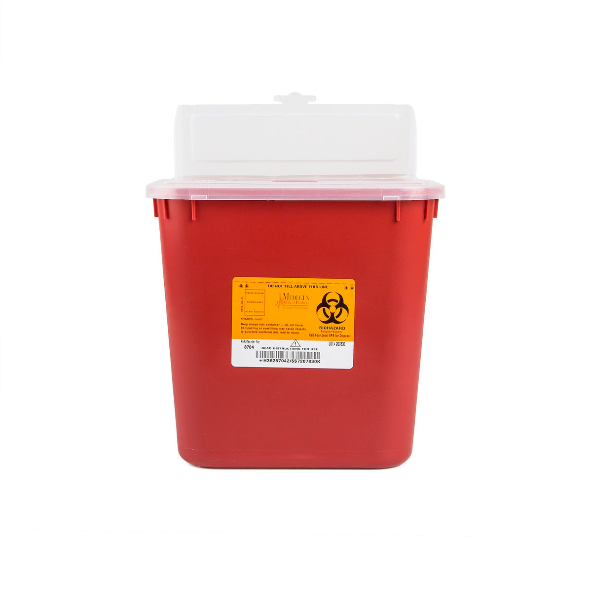 Pharmaceutical Waste Container Red 2 Gallon – BeHope