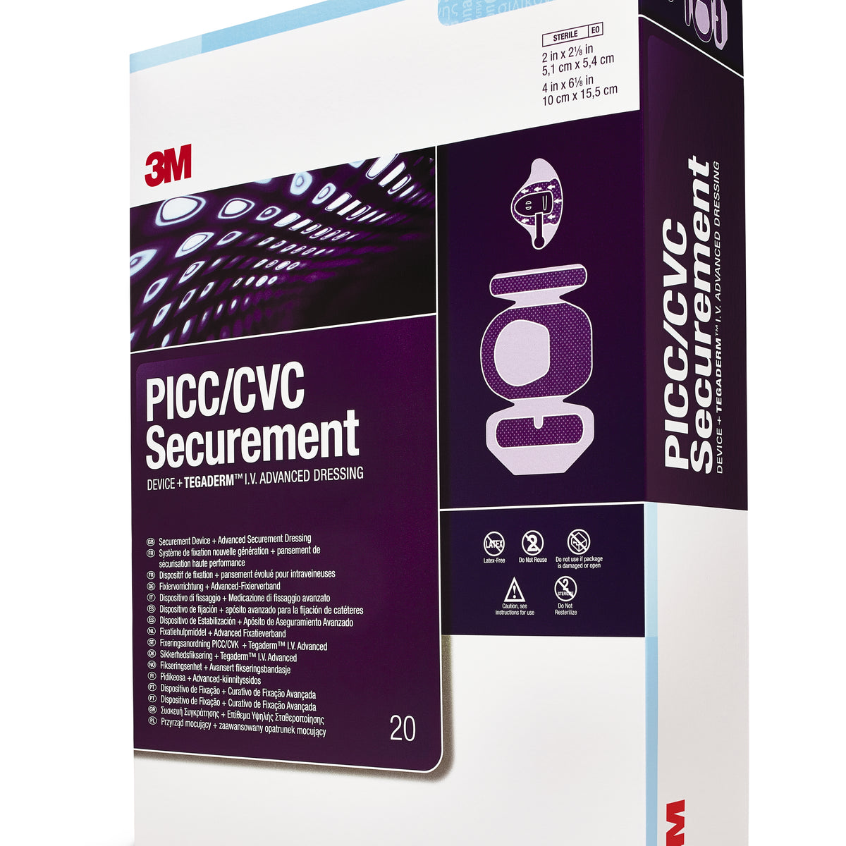 Picc/cvc Securement Device + Tegaderm™ I.v. Advanced Securement Dressi ...