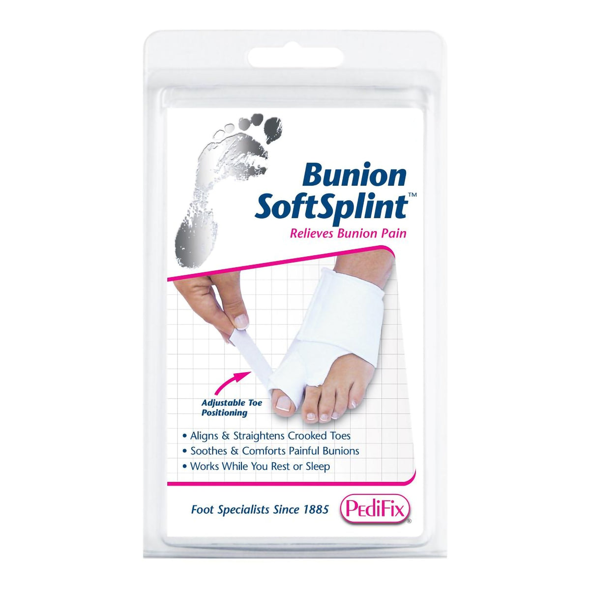 Bunion Splint Softsplint™ Medium Left Foot – BeHope